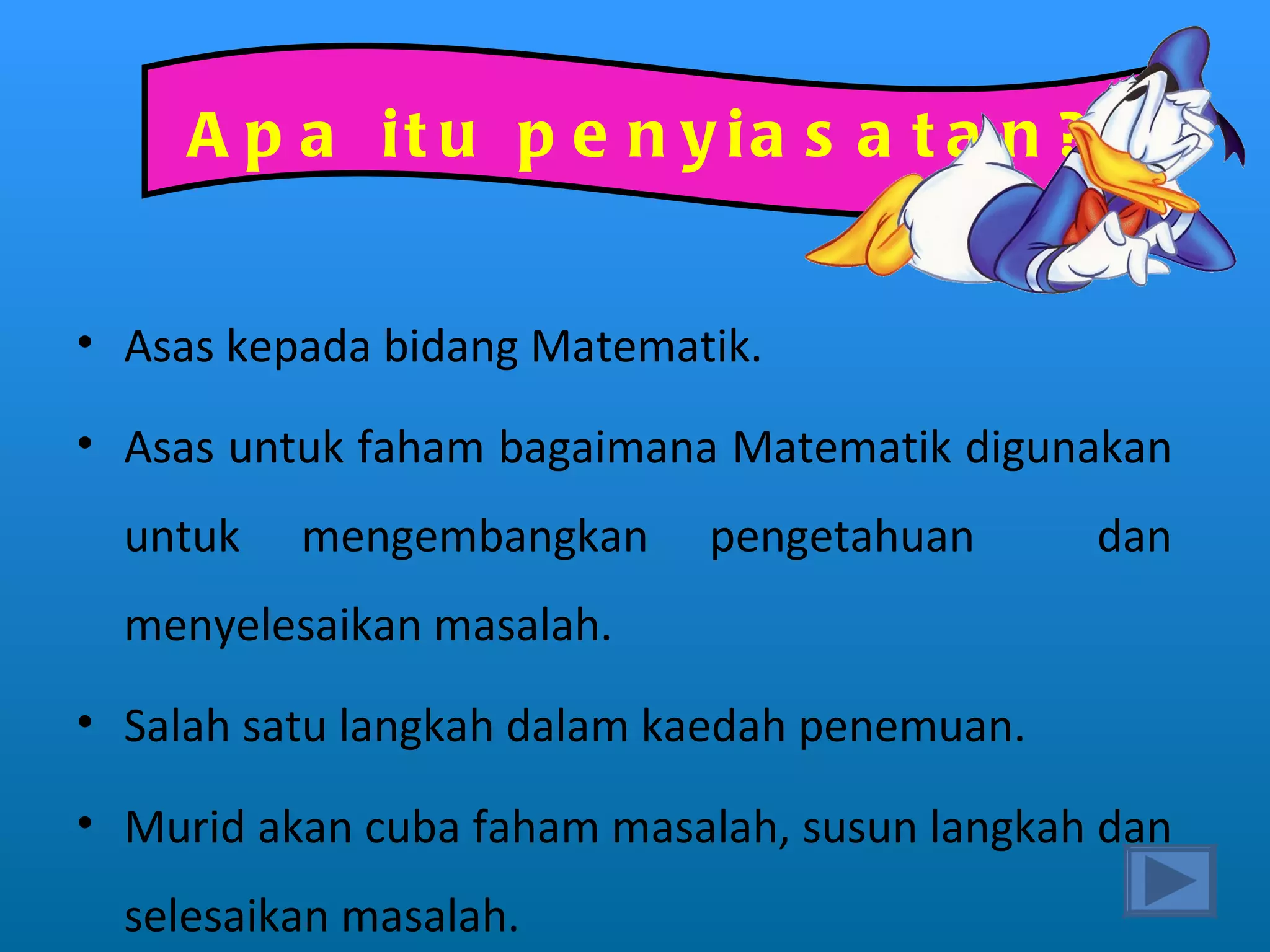 kaedah dan teknik dalam matematik (method and technique in math) | PPT