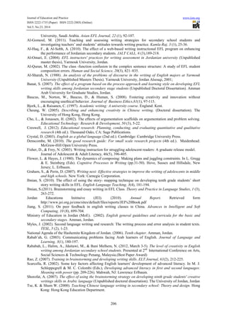 Investigation into strategies of creativity in efl writing in jordan | PDF | Educational ...