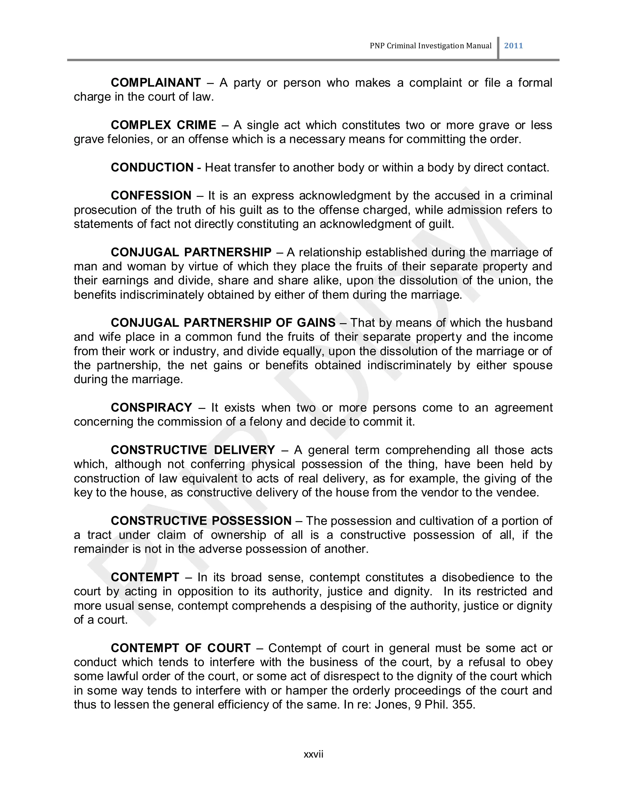 PNP --Criminal Investigation Manual 2021 | PDF