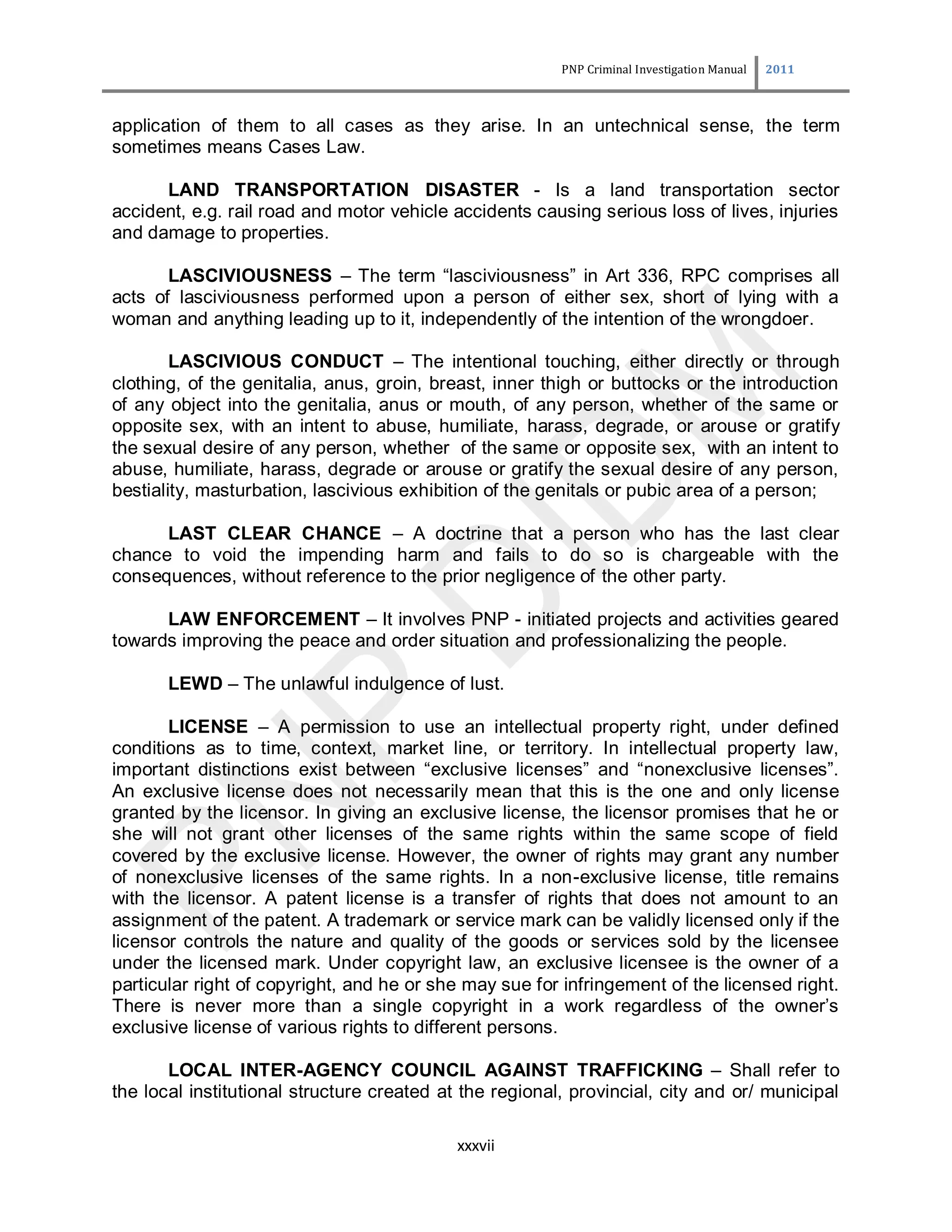 PNP --Criminal Investigation Manual 2021 | PDF