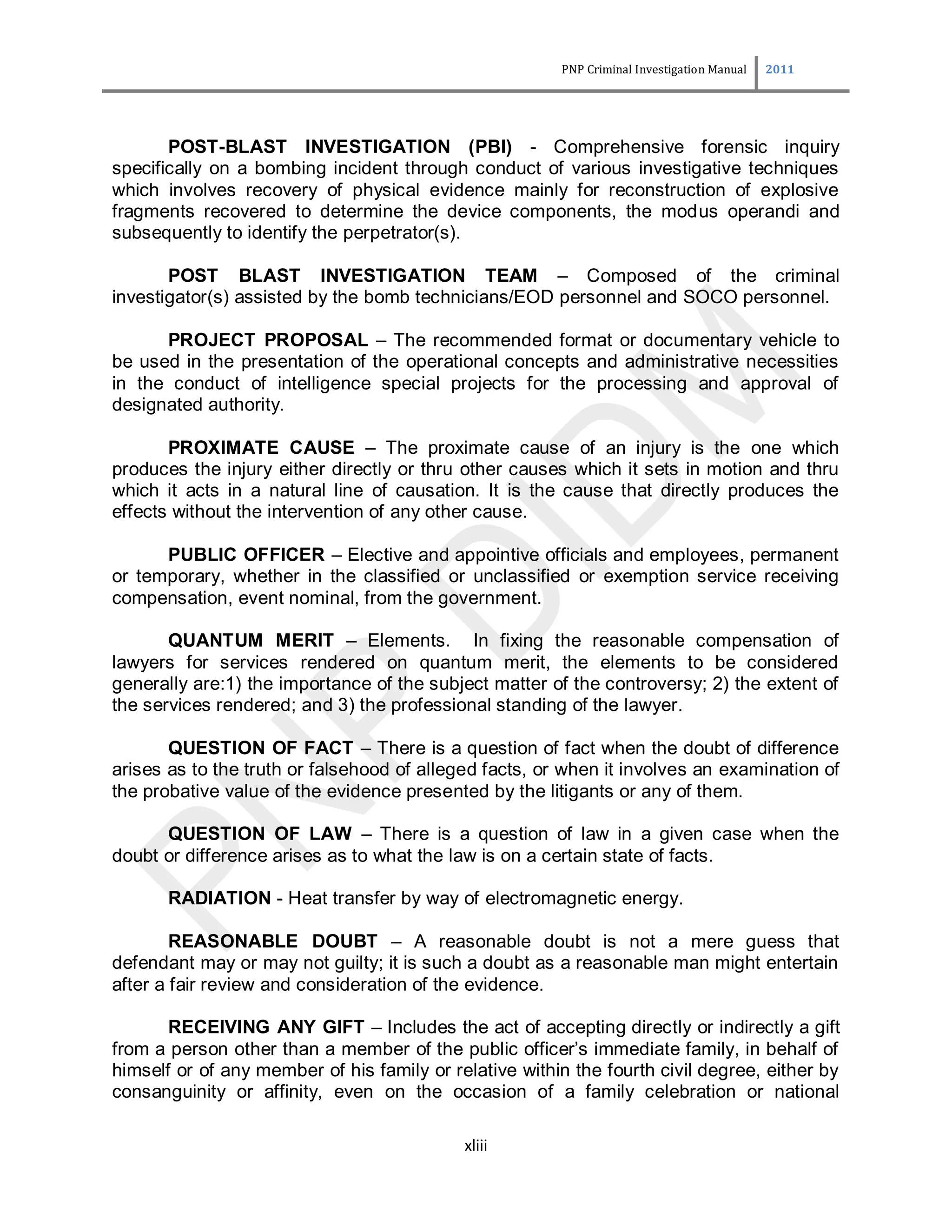 PNP --Criminal Investigation Manual 2021 | PDF