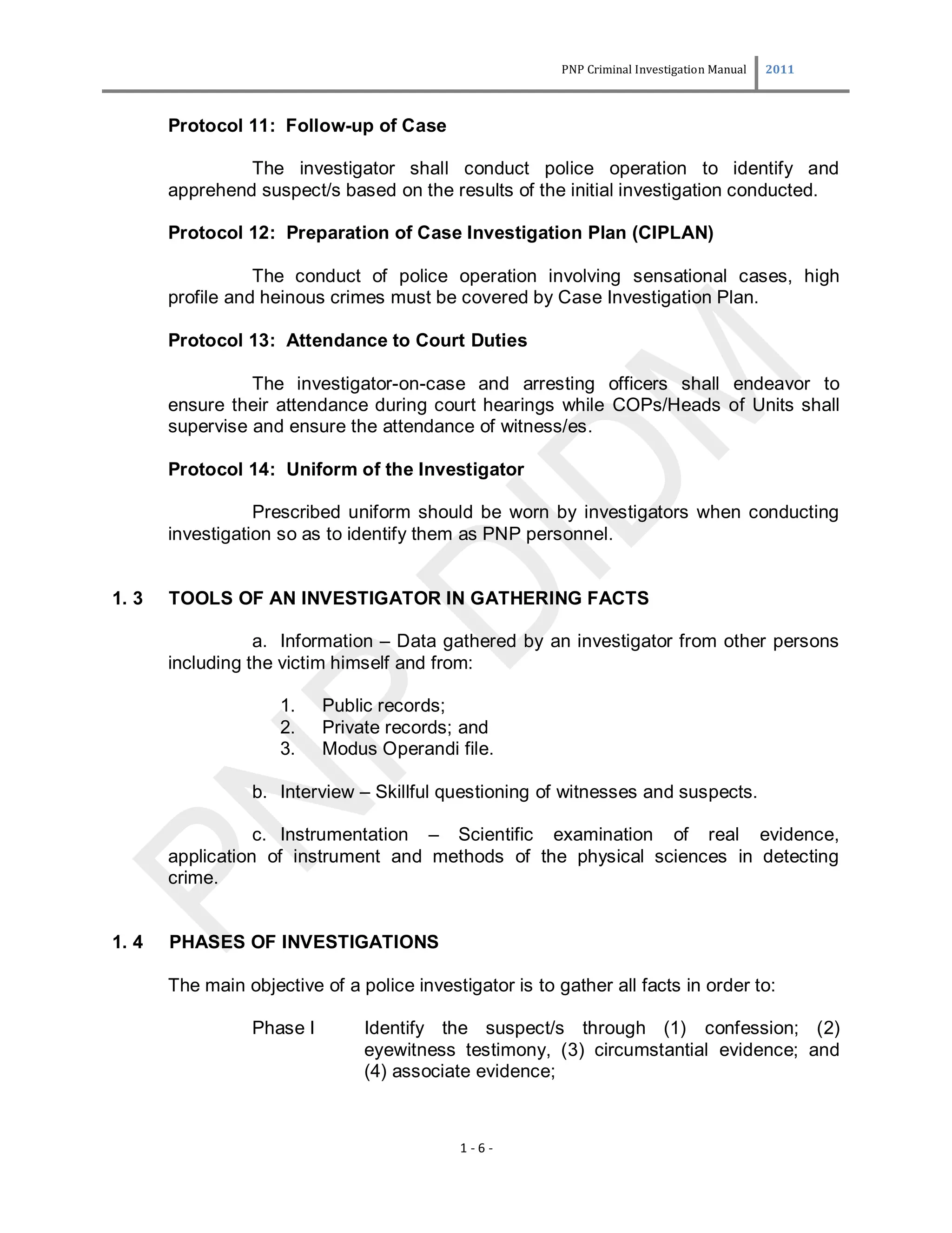 PNP --Criminal Investigation Manual 2021 | PDF