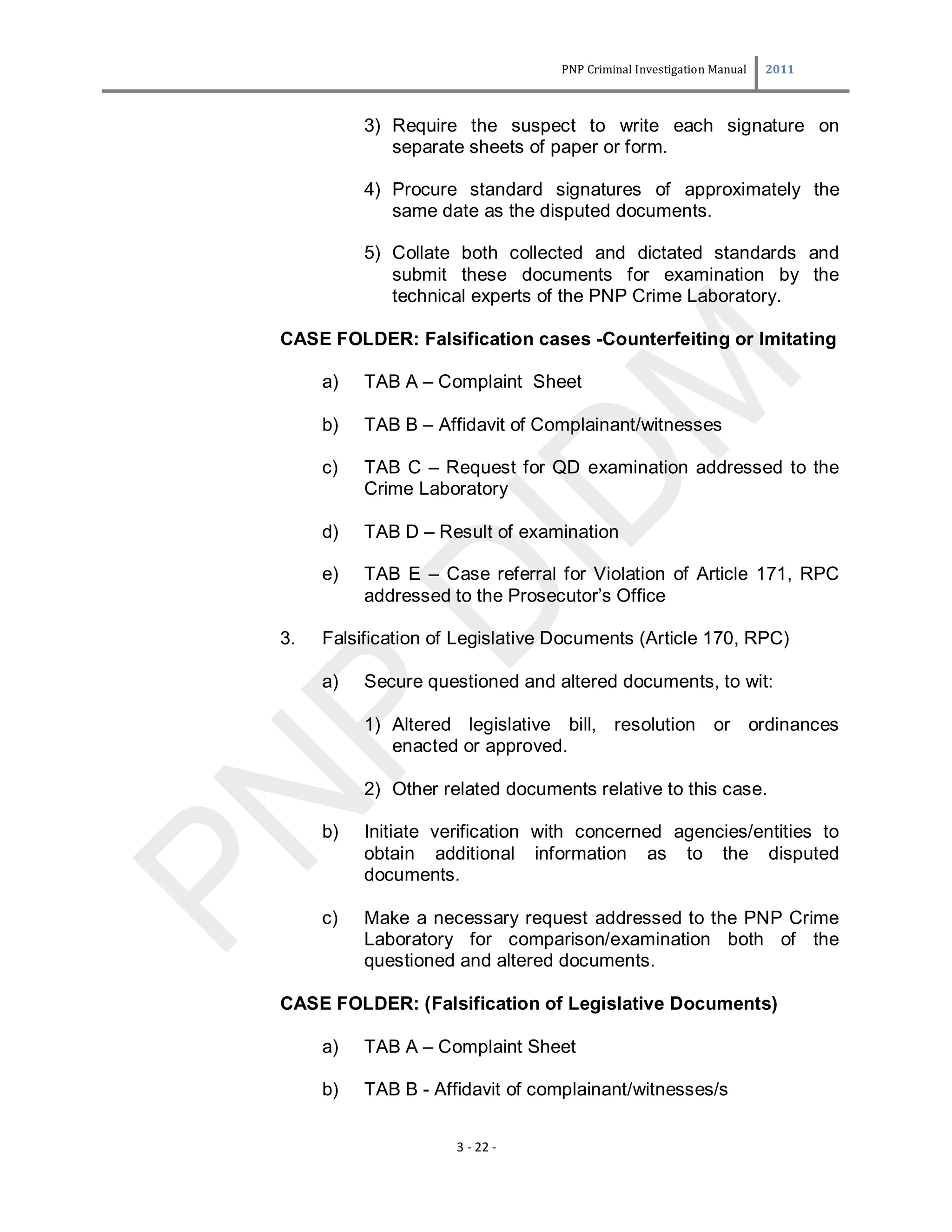PNP --Criminal Investigation Manual 2021 | PDF