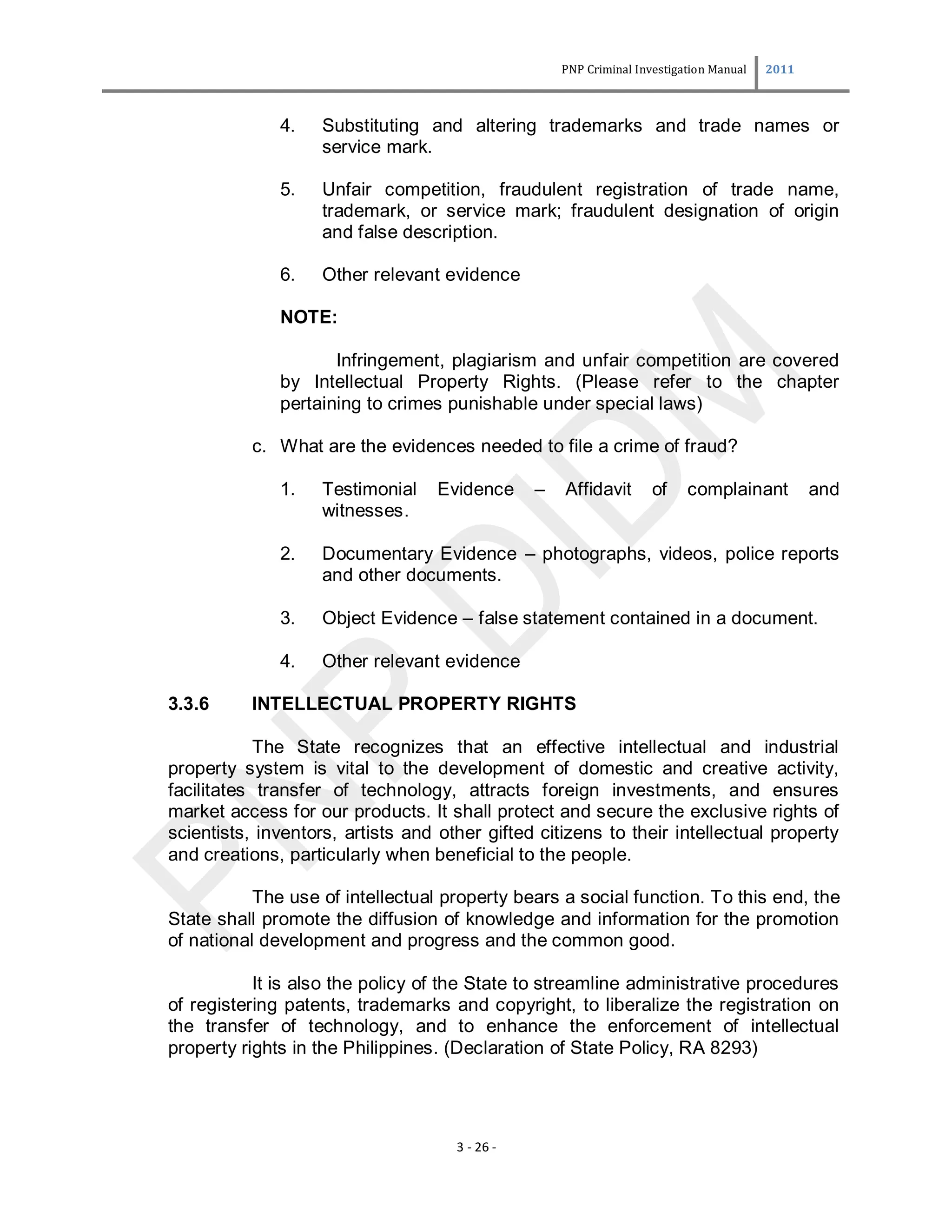 PNP --Criminal Investigation Manual 2021 | PDF