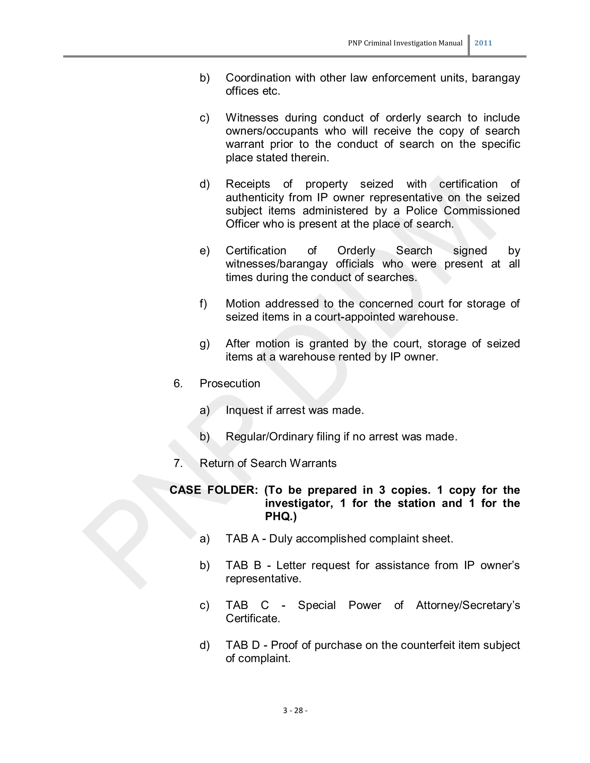 PNP --Criminal Investigation Manual 2021 | PDF