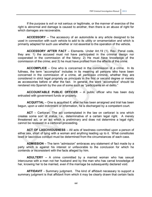 PNP --Criminal Investigation Manual 2021 | PDF