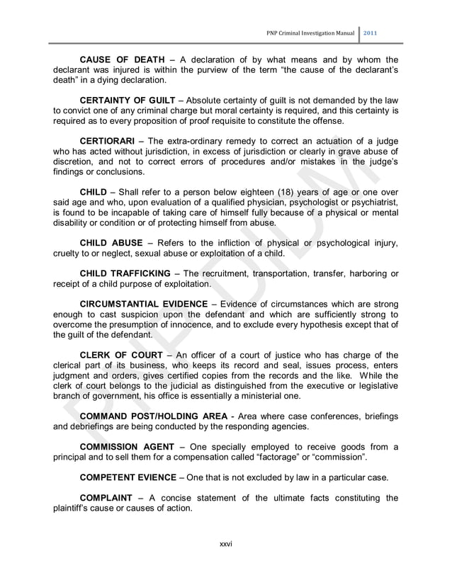 PNP --Criminal Investigation Manual 2021 | PDF