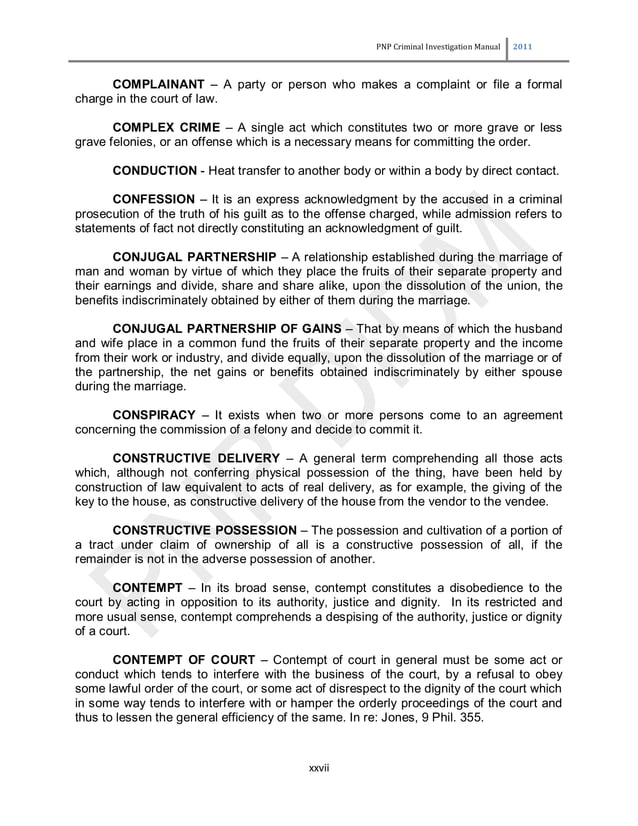 PNP --Criminal Investigation Manual 2021 | PDF