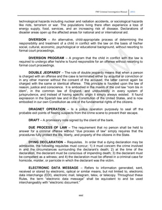 PNP --Criminal Investigation Manual 2021 | PDF