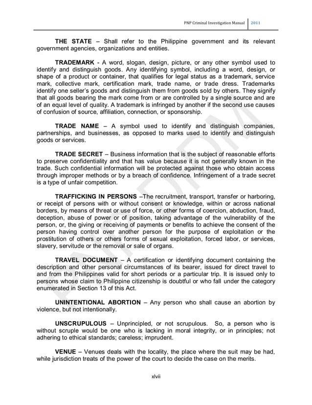 PNP --Criminal Investigation Manual 2021 | PDF