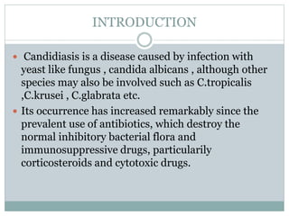 Investigation of Candidiasis.pptx
