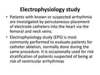 Investigation of cardiovascular diseases | PPTX