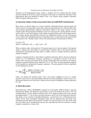 Investigation of Chaotic-Type Features in Hyperspectral Satellite Data | PDF | Geography | Science