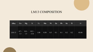 investigation of mechanical properties in lm13 metal matrix composite.pptx
