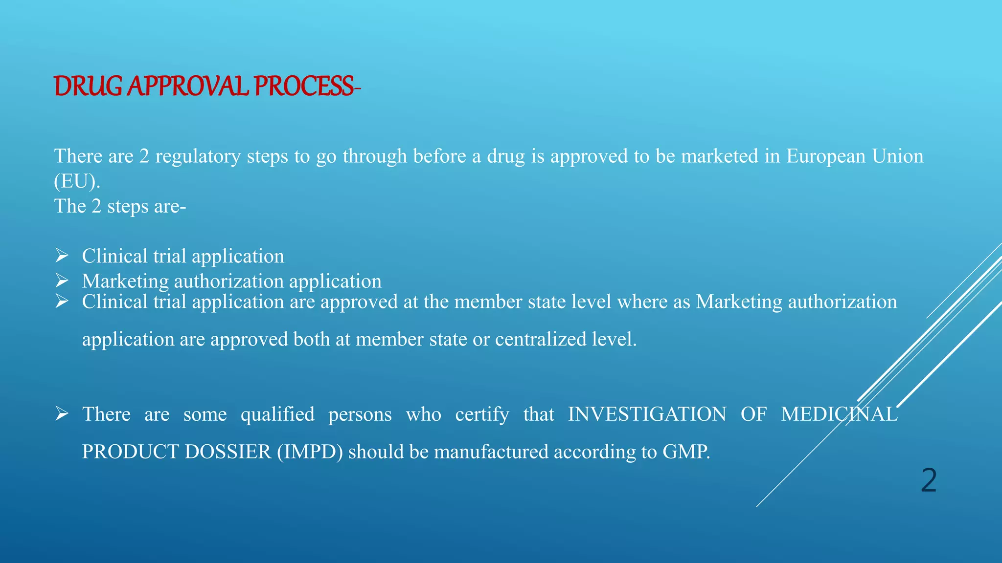 Investigation of medicinal product dossier | PPTX