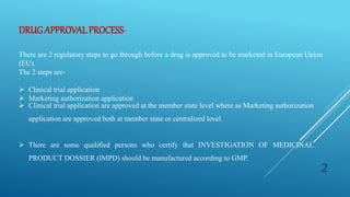 Investigation of medicinal product dossier | PPTX