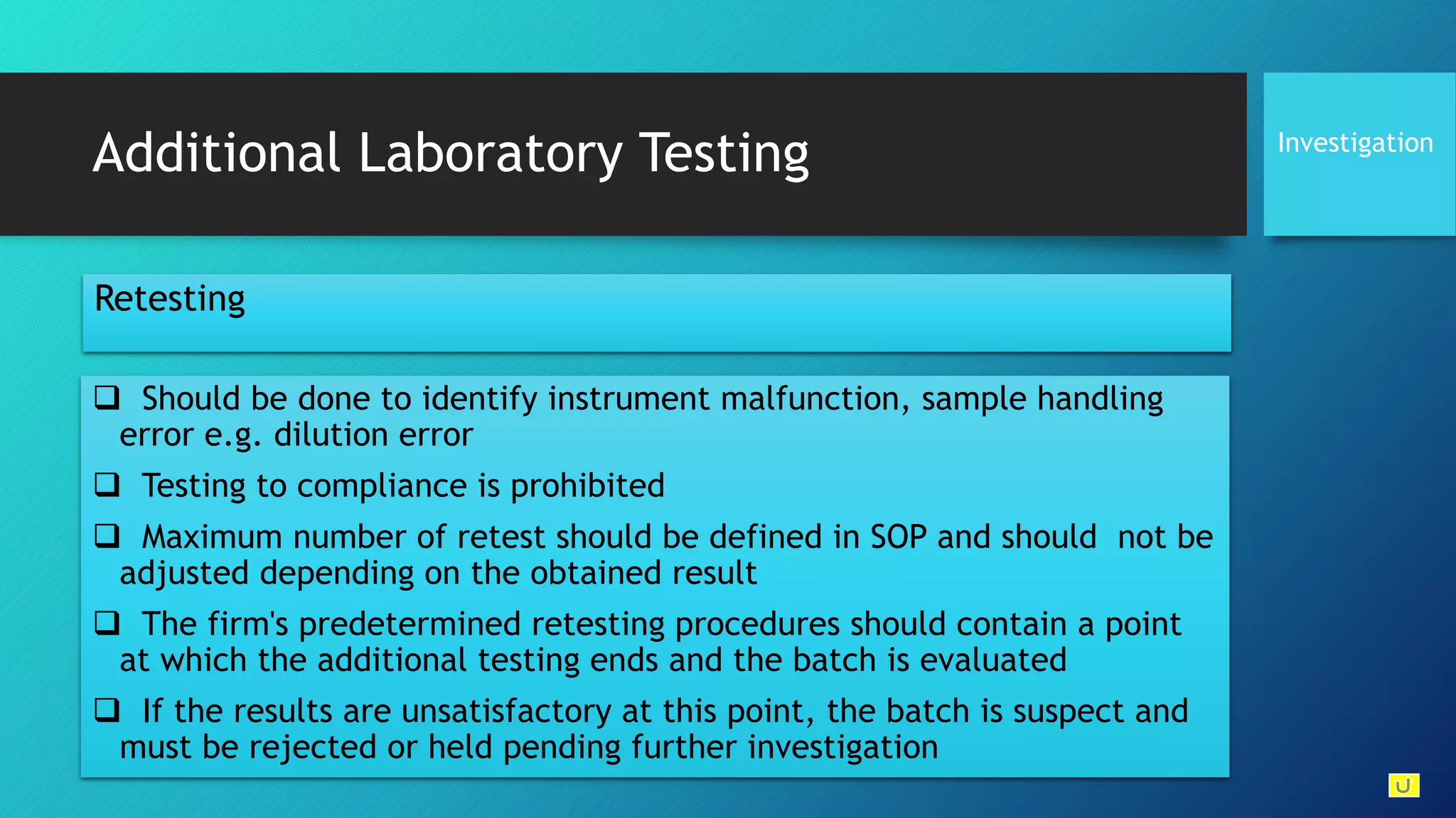 Investigation of OOS and OOT results | PPTX