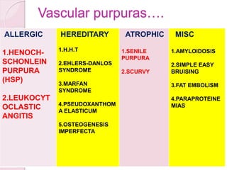 What Causes Purpura On Arms