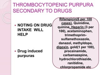 Investigation of purpuric rash | PPT
