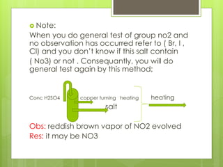 Investigation of salts 2 | PDF