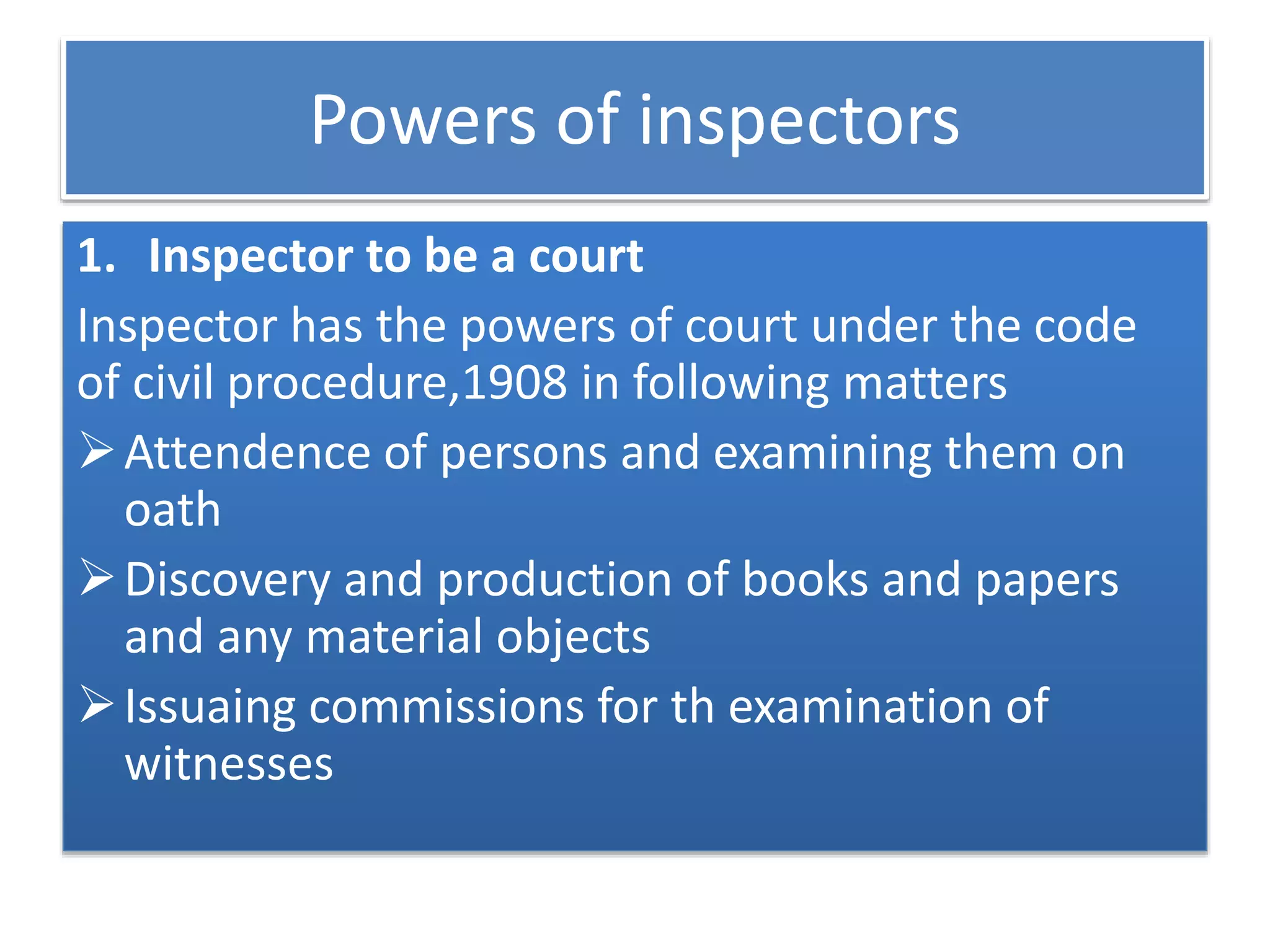 Investigation of the company | PPTX