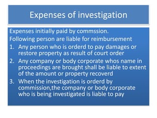 Investigation of the company | PPTX