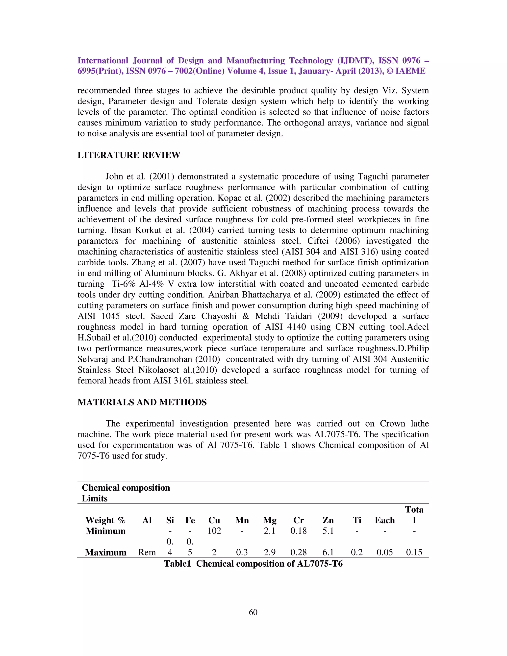 Investigation of turning process to improve productivity mrr for better surface finish of al | PDF
