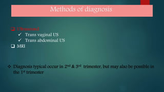 placenta accreta investigation | PPT