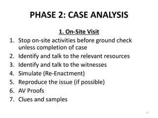 Investigation process | PPTX