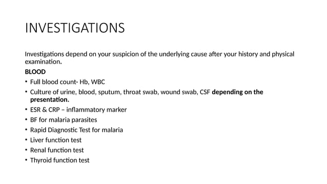 BASIC ROUTINE HOSPITAL INVESTIGATIONS.pptx