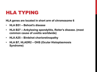 INVESTIGATIONS FOR UVEAL TRACT DISEASES.pptx
