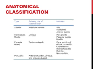 INVESTIGATIONS FOR UVEAL TRACT DISEASES.pptx