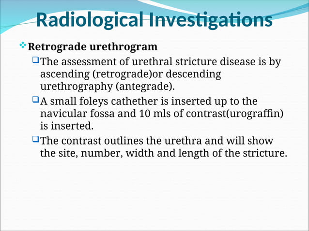 Investigations in Urology power point.ppt