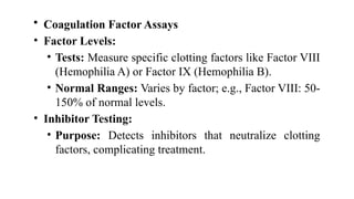 Investigations of a Case Suffering from Bleeding Disorders.pptx