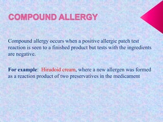 Investigations of allergic contact dermatitis by dr maria | PPTX