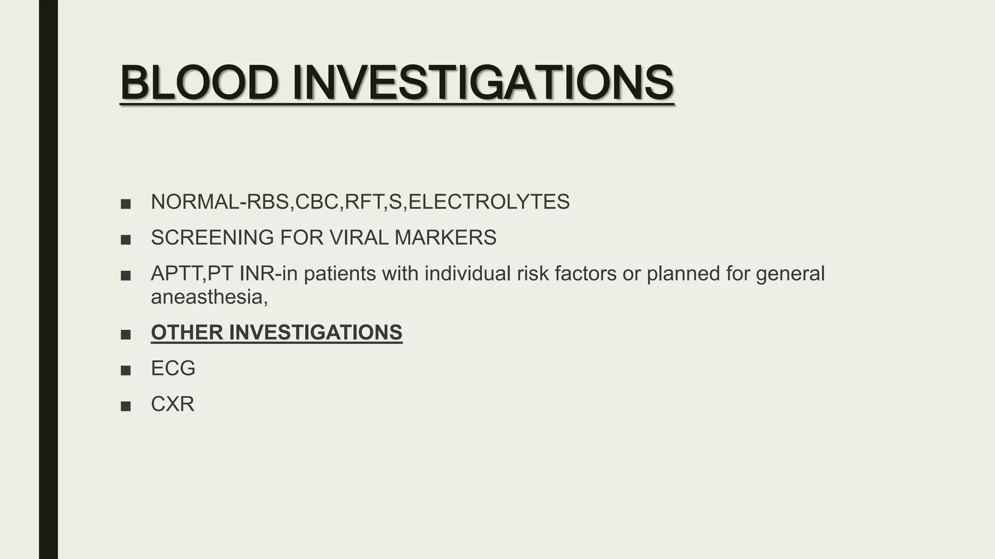 Investigations required for cataract evaluation | PPTX