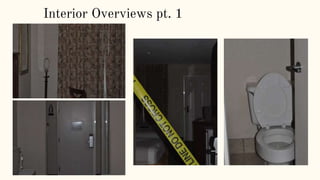 Mock Crime Scene Presentation