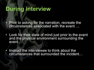 Investigative forensic hypnosis | PPTX