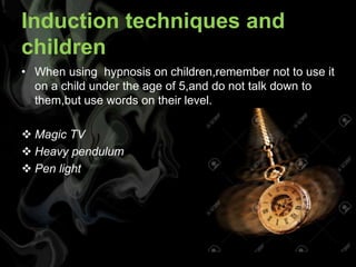 Investigative forensic hypnosis | PPTX