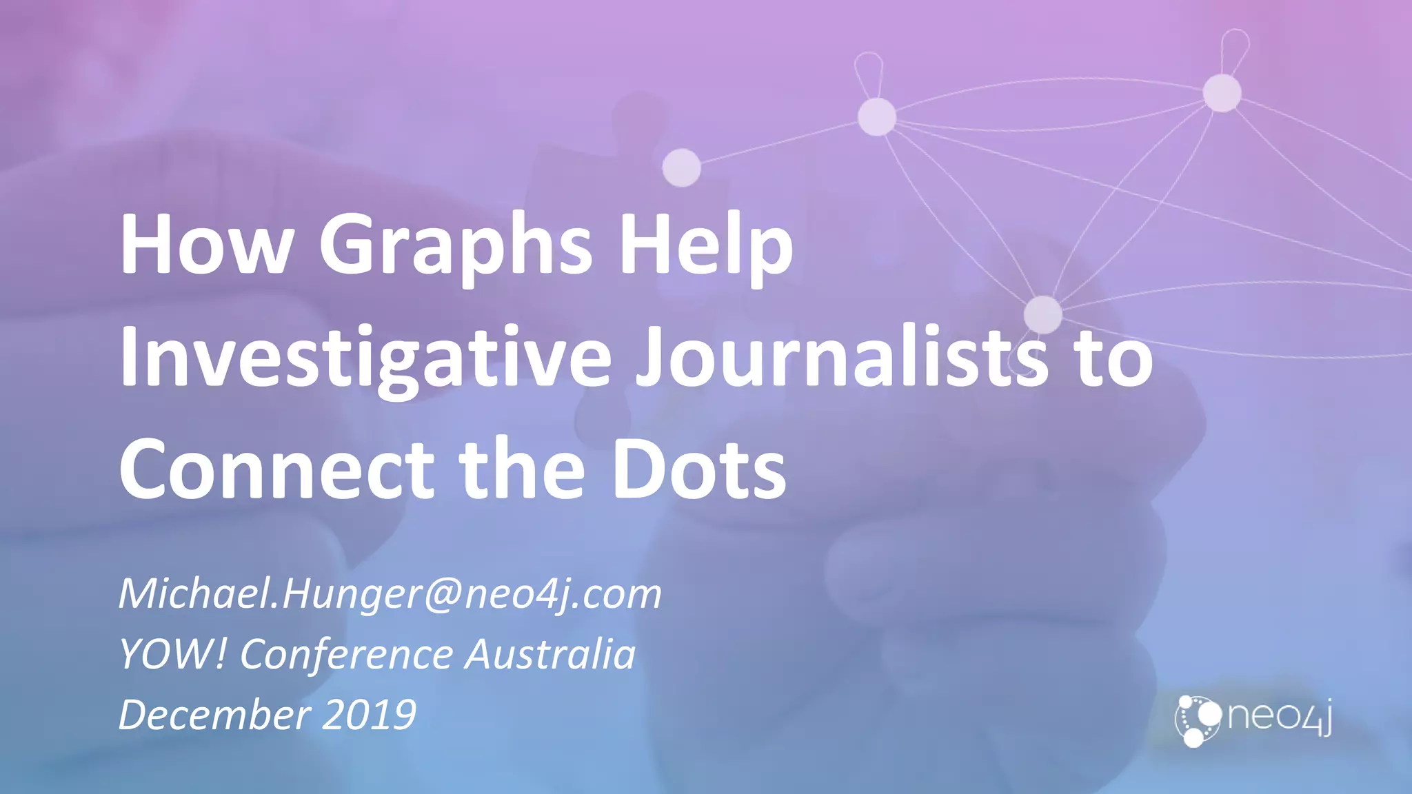 How Graphs Help Investigative Journalists to Connect the Dots | PPTX