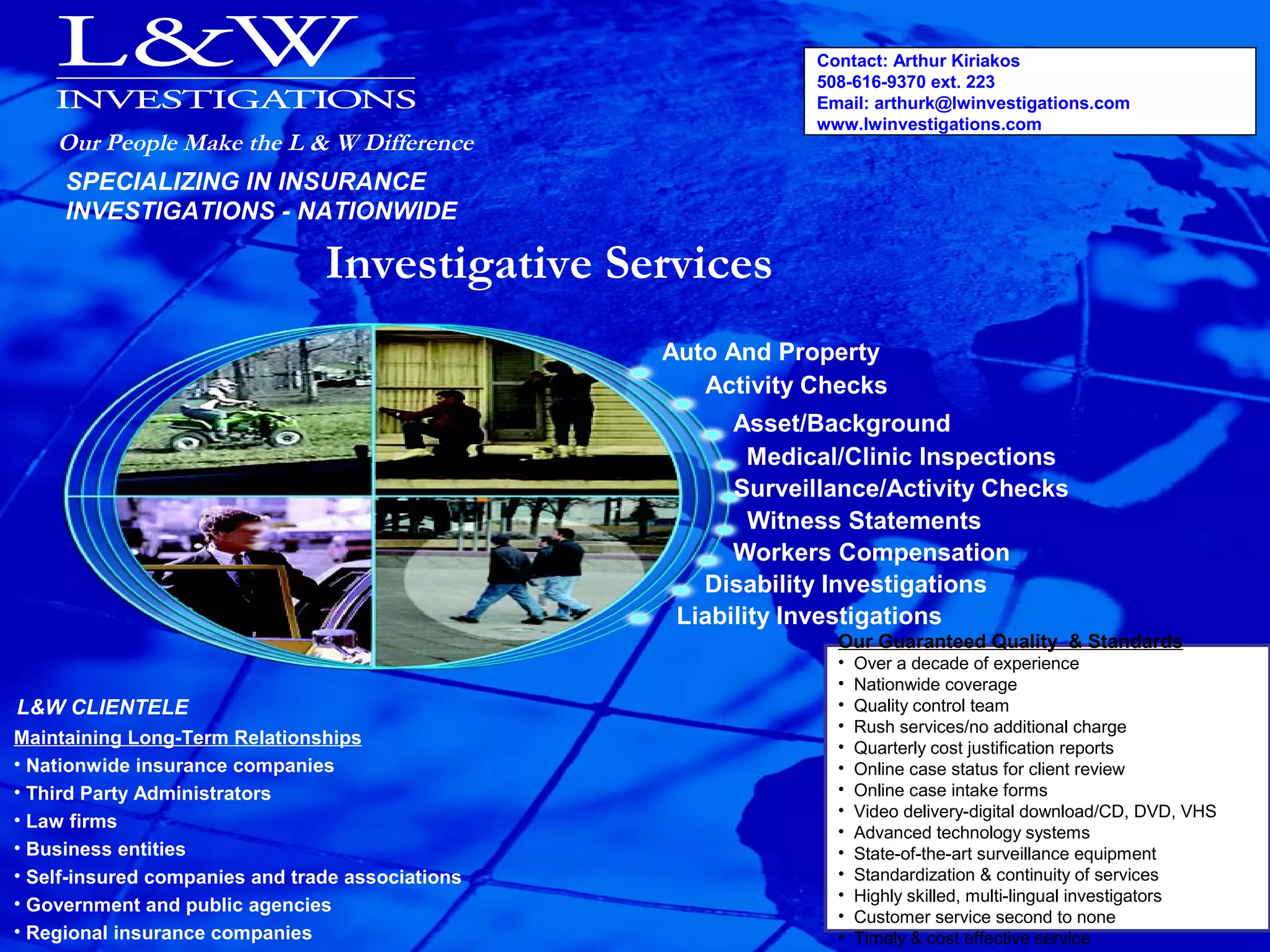 Investigative services brochure_formatted | PPT