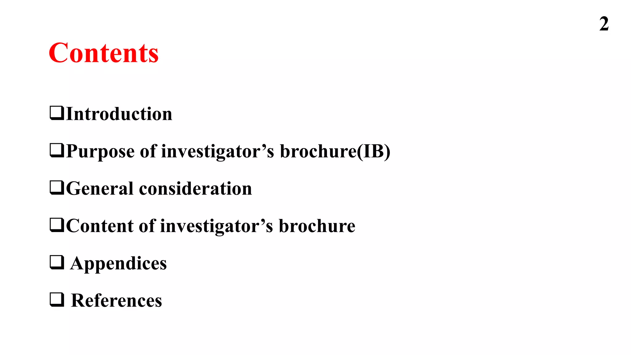 Investigator’ Brochure 12-1.pptx