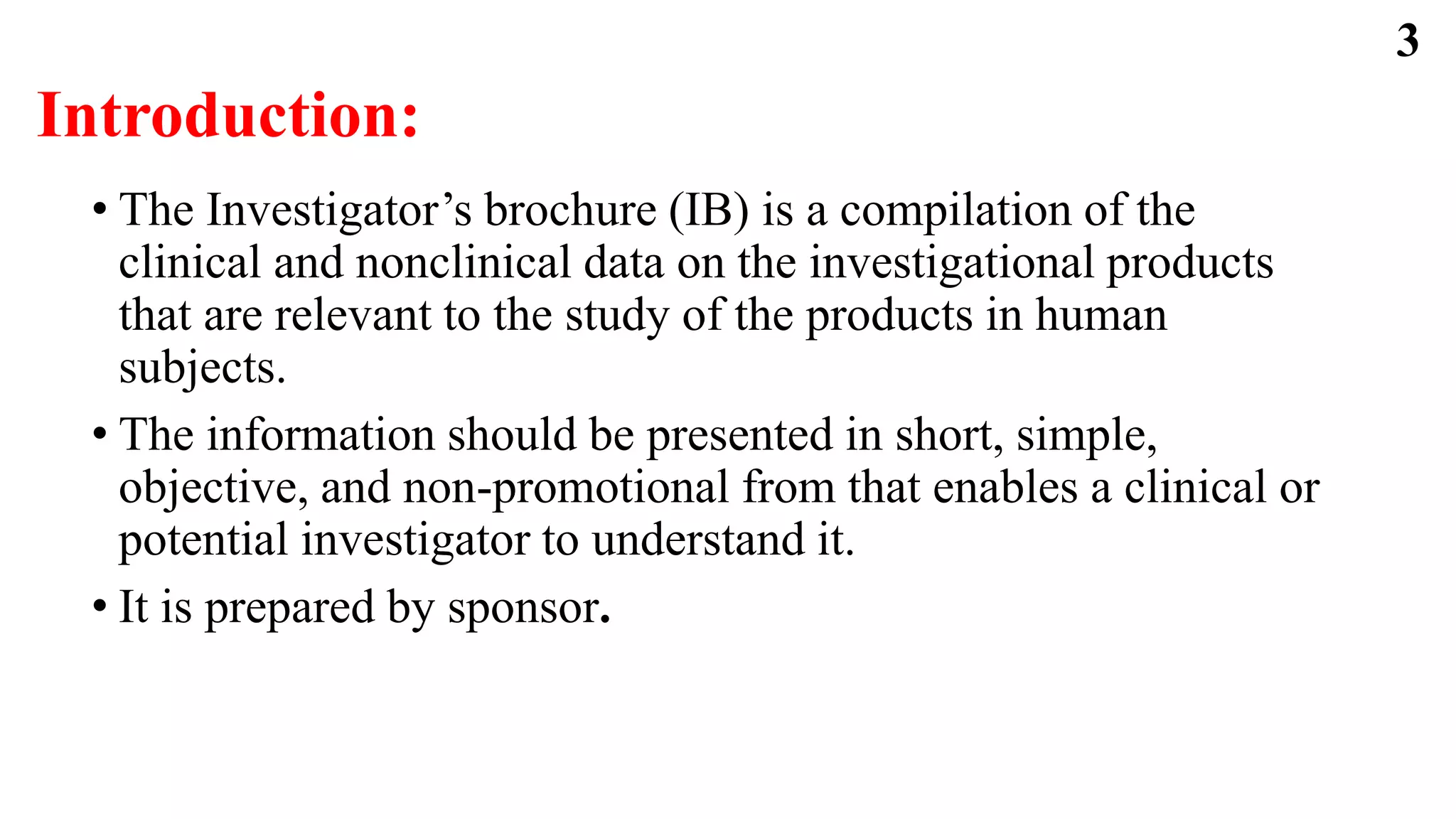 Investigator’ Brochure 12-1.pptx