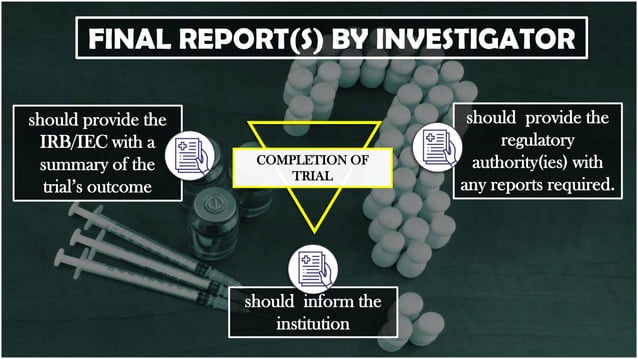 Investigators Responsibilities | PPT