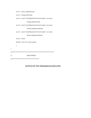 Investigatory Project for Computer Science | PDF