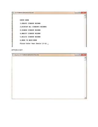 Investigatory Project for Computer Science | PDF