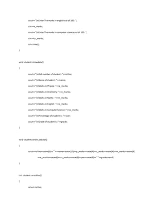 Investigatory Project for Computer Science | PDF