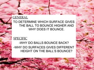 Investigatory project | PPT | Physics | Science