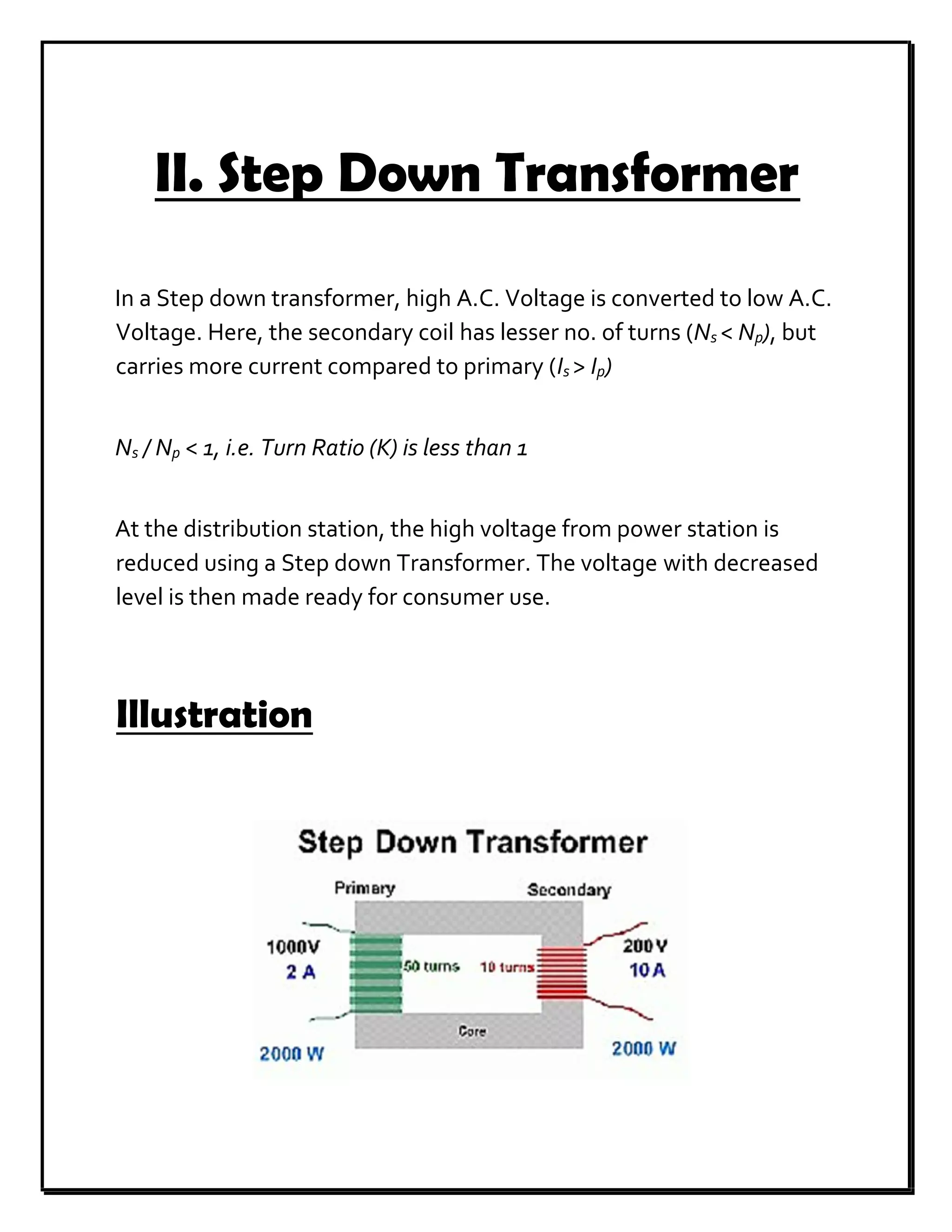 Physics Investigatory Project - Transformer | PDF