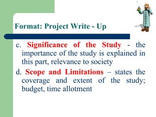 Investigatory project parts | PPT